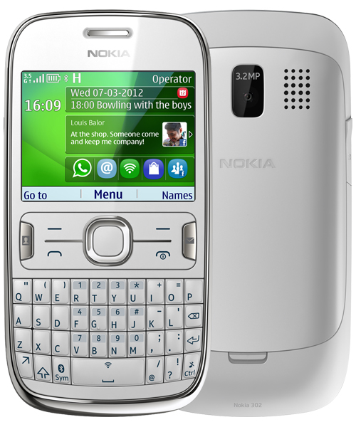 Nokia Asha 302 (White) - Telemóvel - Compra na Fnac.pt