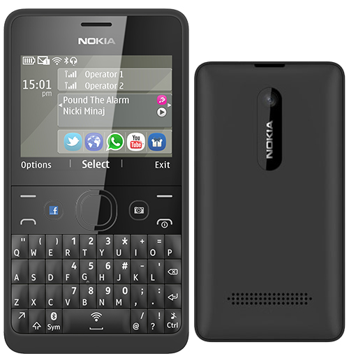 Nokia Asha 210 Dual Sim Black Telemóvel Compra Na Fnac Pt