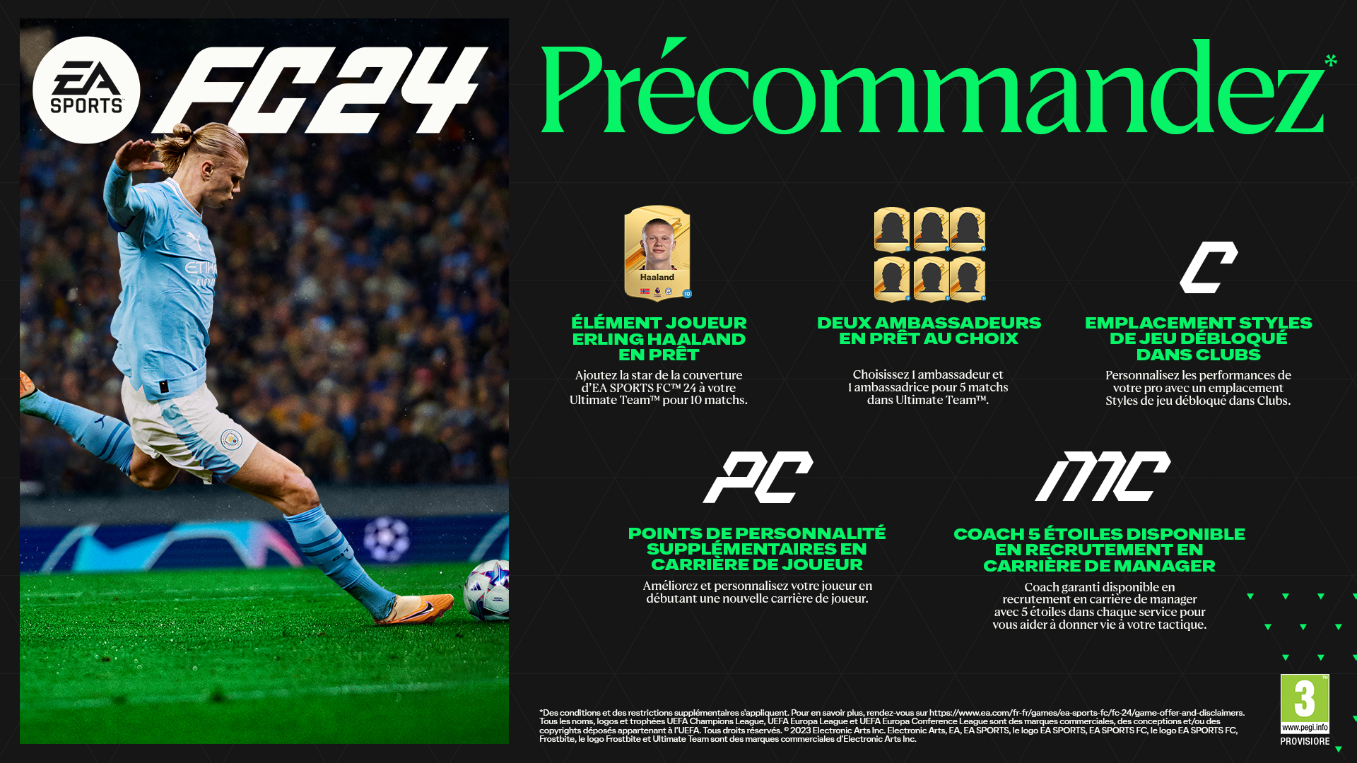 EA Sports FC 24 Standard Edition PC - Précommande, prix & date de ...