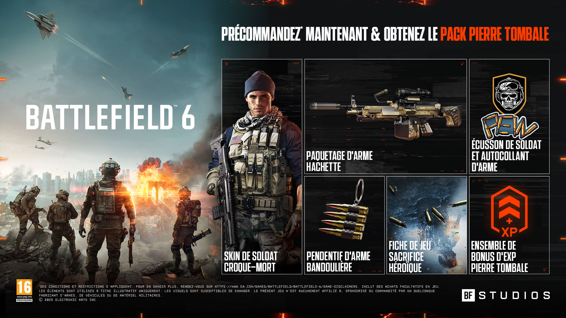 Battlefield™ 6 Édition Phantom PS5 - Précommande, prix & date de sortie ...