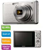Sony Cyber-shot DSC-S950 Silver - Appareil photo compact - Achat & prix ...