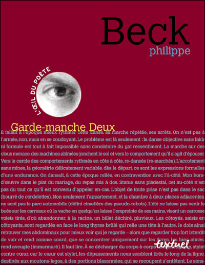 Garde-manche deux - broché - Philippe Beck, Christophe Marchand-Kiss - Achat Livre | fnac