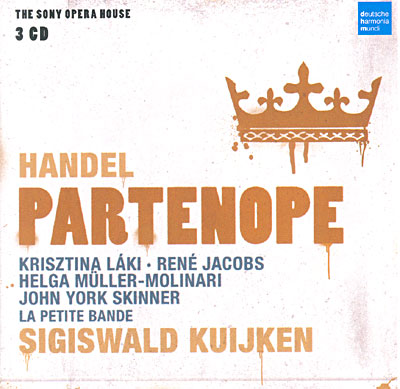 Handel-partenope (3CD) - Laki / Jacobs / Muller - CD Álbum - Compra ...