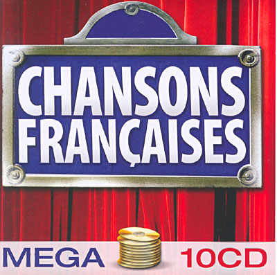 Chansons françaises - Méga 10 CD - Compilation variété française - CD ...