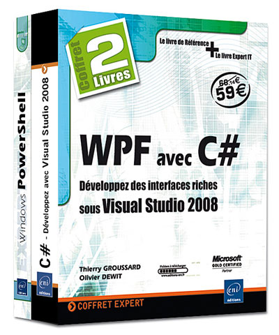 WPF avec C sharp coffret - Thierry Groussard, Olivier Dewit - Achat ...