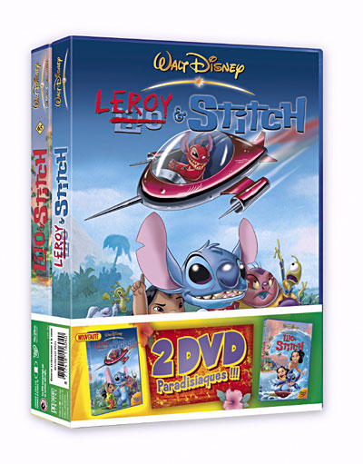 Leroy & Stitch - Lilo et Stitch - Edition Bipack - DVD Zone 2 - Tony ...