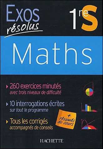 Exos résolus Mathématiques 1ère S - broché - Collectif - Achat Livre | fnac