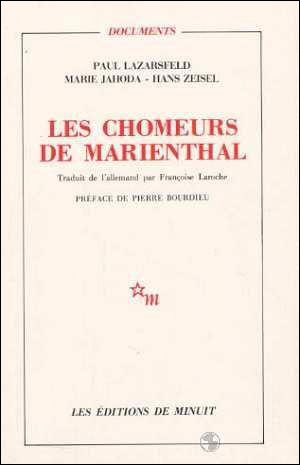 Les chômeurs de Marienthal - Poche - Hans Zeisel, Paul Felix Lazarsfeld ...