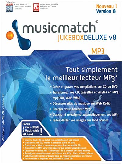 Musicmatch Jukebox Deluxe Version 8 - Jeu vidéo - Achat & prix | fnac