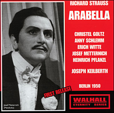 Arabella - Richard Strauss - Joseph Keilberth - CD album - Achat & prix ...