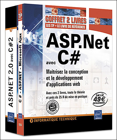 Asp.net avec c# coffret - Brice-Arnaud Guérin - Achat Livre | fnac