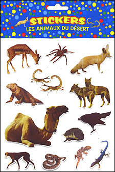 Stickers les animaux du désert - broché - Collectif - Achat Livre | fnac