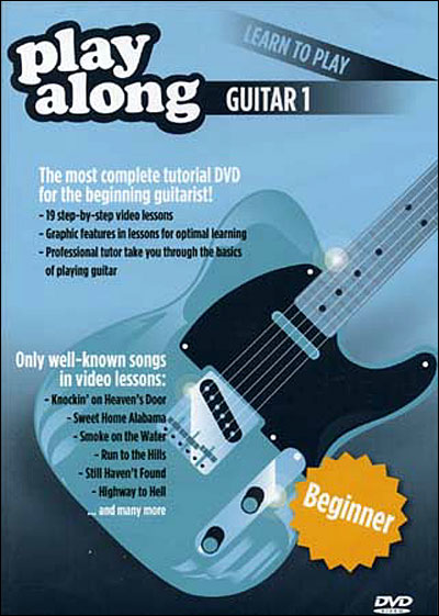 Play along learn to play guitar 1 beginner - DVD Zone 2 - Achat & prix ...
