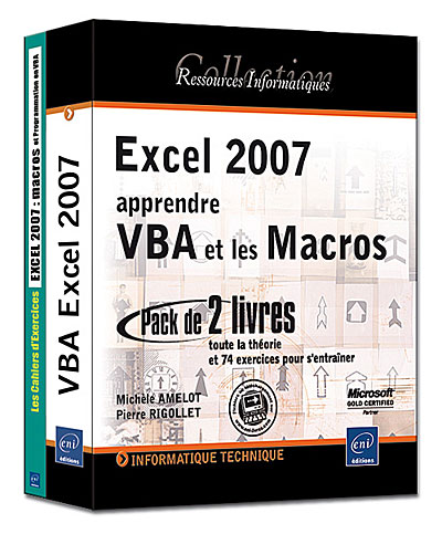 Excel 2007 Apprendre VBA et les macros - Coffret - Pierre Rigollet, Michèle Amelot - Achat Livre ...