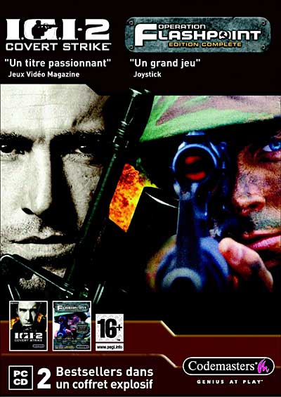 Pack Guerre : IGI2 : Covert Strike + Operation Flashpoint - Edition ...