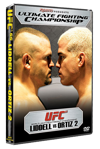 UFC 66 Liddell vs Ortiz 2 - UFC 3 the American Dream - DVD Zone 2 ...