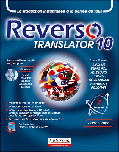 Reverso Translator 10 - Pack Europe - Jeu vidéo - Achat & prix | fnac