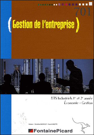 Gestion de l'entreprise BTS industriels - broché - Géraldine Bachelet ...