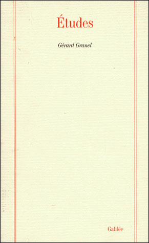 Études Tome 0000 - Gérard Granel - Achat Livre | fnac