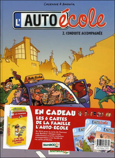 L'auto-école - Avec un jeu des familles Tome 2 - Conduite accompagnée ...