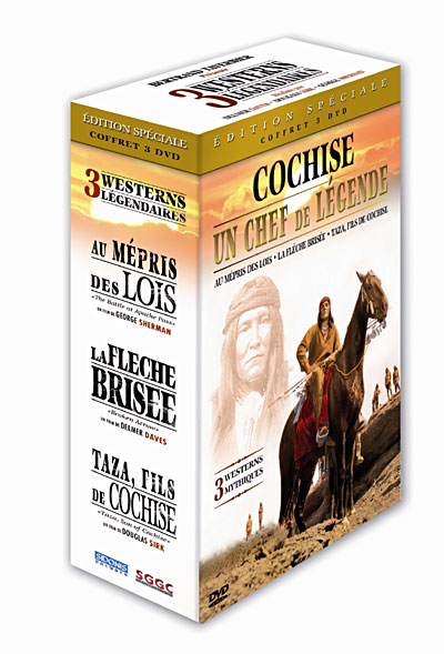 Cochise, un Chef de Légende - Coffret de la Trilogie - George Sherman, Delmer Daves, Douglas ...