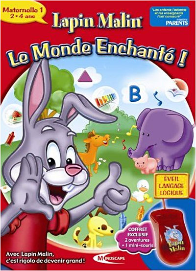 Lapin Malin Maternelle 1 : Monde Enchanté 2008/2009 - Jeux vidéo ...