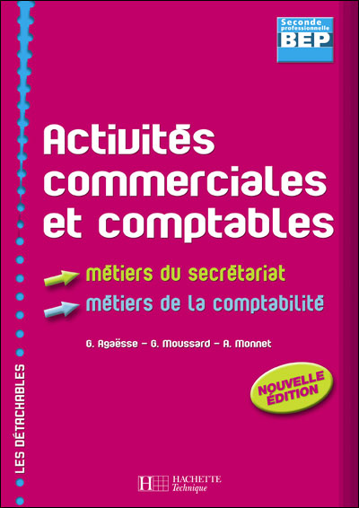 Activites Commerciales Et Comptables 2de Professionnelle Bep - Livre ...
