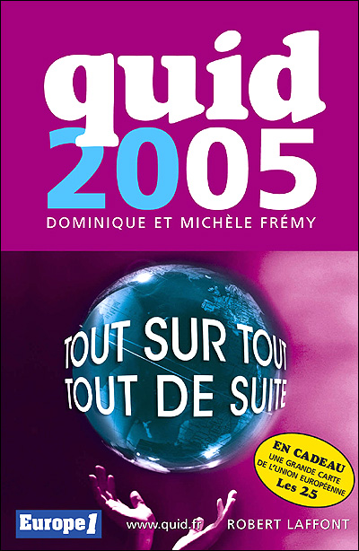 Quid Edition 2005 - relié - Dominique Frémy, Michèle Frémy - Achat ...