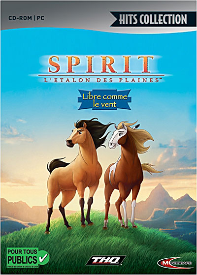 Spirit L'Etalon des Plaines - Libre comme le vent - Jeux vidéo - Achat ...
