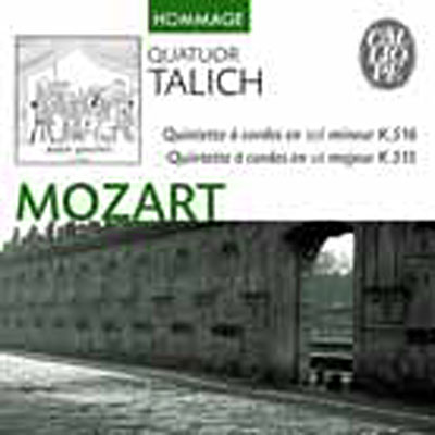 Quintettes à cordes K515 et K516 - Wolfgang Amadeus Mozart - Quatuor ...