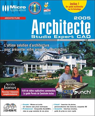 Architecte Studio Expert CAD 2005 - Jeu vidéo - Achat & prix | fnac