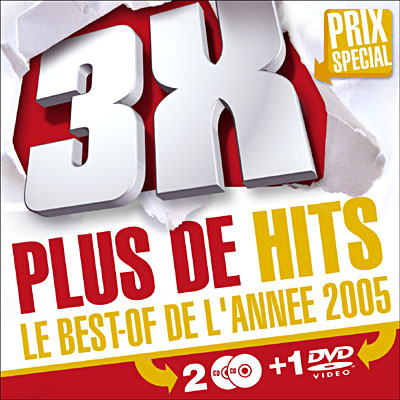 3 fois plus de hits 2005 - Edition limitée - Compilation - CD album - Achat & prix | fnac