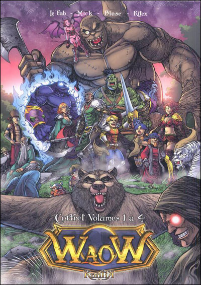 Waow - Coffret 4 volumes Tome 1 à Tome 4 - Waow - Kitex, Le Fab ...