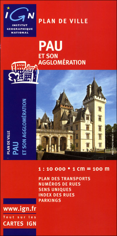 **pau plan avec livret 1/10000 - Collectif - Achat Livre | fnac