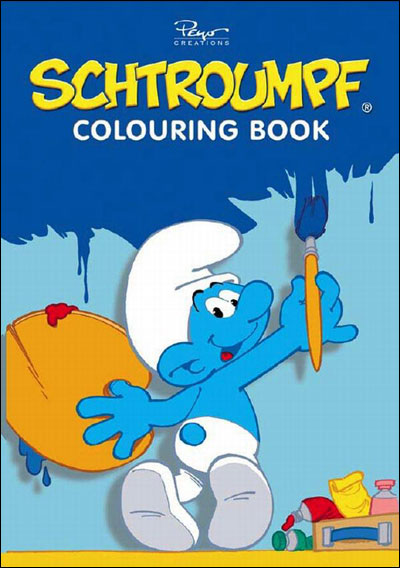 Les Schtroumpfs - Mon grand livre de coloriage - Collectif - broché ...