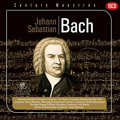 Johann Sebastian Bach Coffret 10 CD - Jean-Sébastien Bach - CD album ...