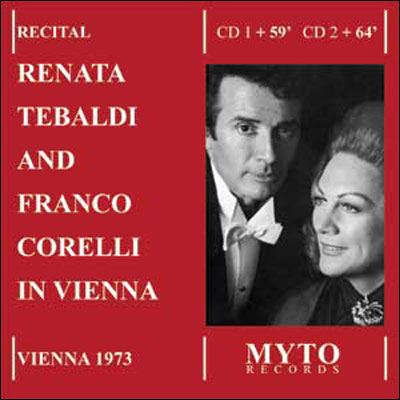 Tebaldi et Corelli à Vienne - Giuseppe Verdi - Vincenzo Bellini - CD ...
