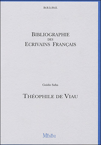 Théophile de Viau - relié - Guido Saba - Achat Livre | fnac