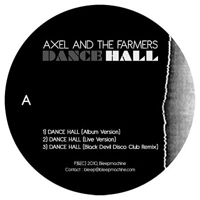 Dance hall - EP : Maxi vinyle en Axel and the Farmers : tous les ...
