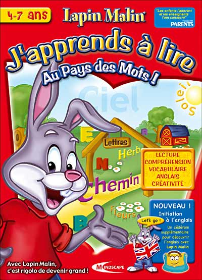 Lapin Malin J'apprends à Lire - Au pays des Mots ! Version 2006-2007 ...