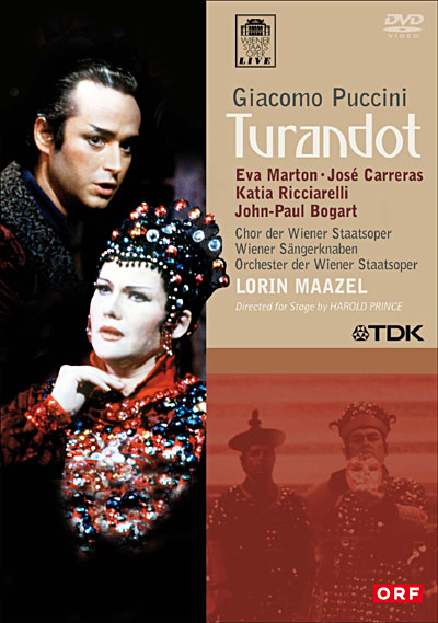 Turandot - Opéra de Vienne 1983 - Giacomo Puccini - DVD Zone 2 - Achat ...