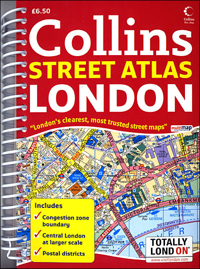 London street atlas 1/20000 - spirale - Collectif - Achat Livre | fnac