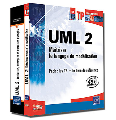UML 2 Maîtrisez le langage de modélisation Coffret 2 volumes - broché ...