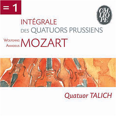 Les Quatuors prussiens - Wolfgang Amadeus Mozart - Quatuor Talich - CD ...