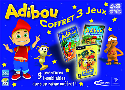 Adibou Coffret 3 Jeux - Jeux vidéo - Achat & prix | fnac