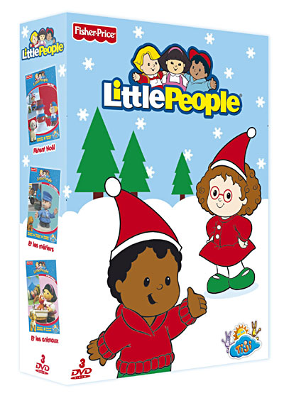 Little People Fêtent Noël - Les métiers - Les animaux - Coffret 3 DVD ...