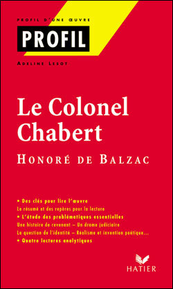 Le colonel Chabert d'Honoré de Balzac Etude du texte - Poche ...