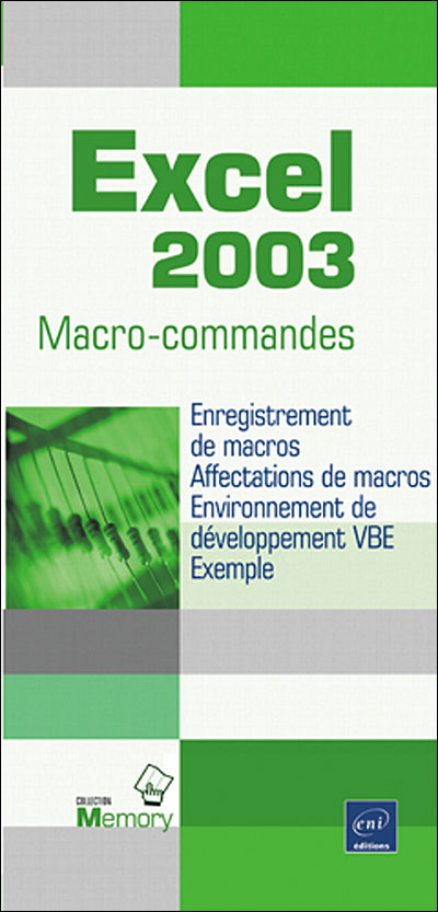 Excel 2003 Macro Commandes Broché Michèle Amelot Achat Livre Fnac