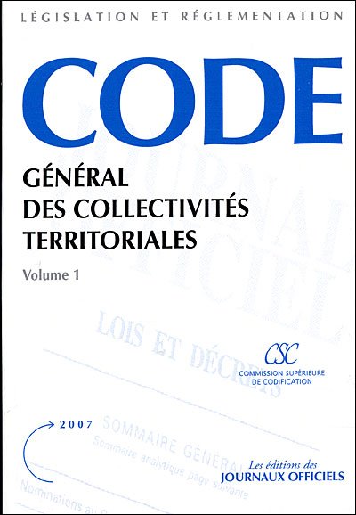Code général des collectivités territoriales - broché - Collectif ...