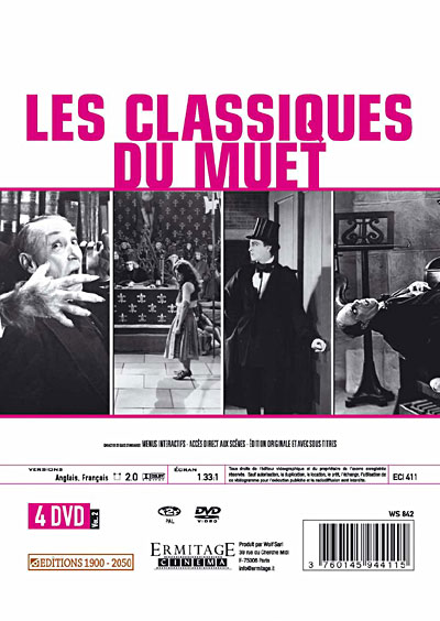 Les classiques du muet - Volume 2 - Films muets - DVD Zone 2 - Achat ...